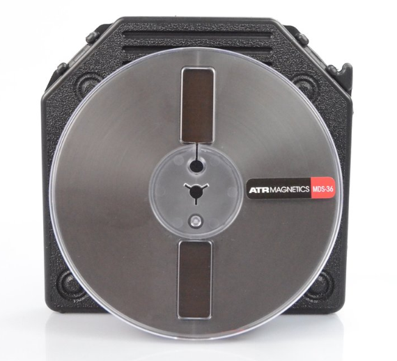 ATR MDS-36 Tape 1/4" x 1,800' 7" Slotted Plastic Reel Tape Care Box ...